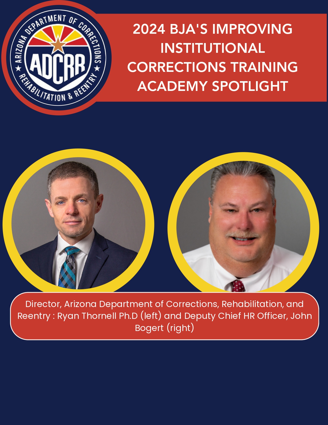 2024 BJA'S Improving Institutional Corrections Training Academy ...